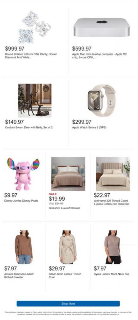 Costco Weekly Ad Dec 20 – Dec 26, 2024