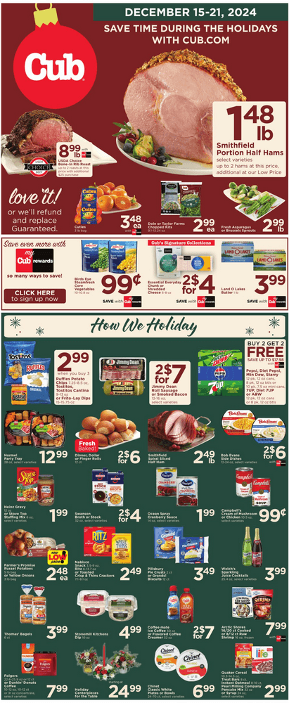 Cub Foods Weekly Ad Dec 15 – Dec 21, 2024
