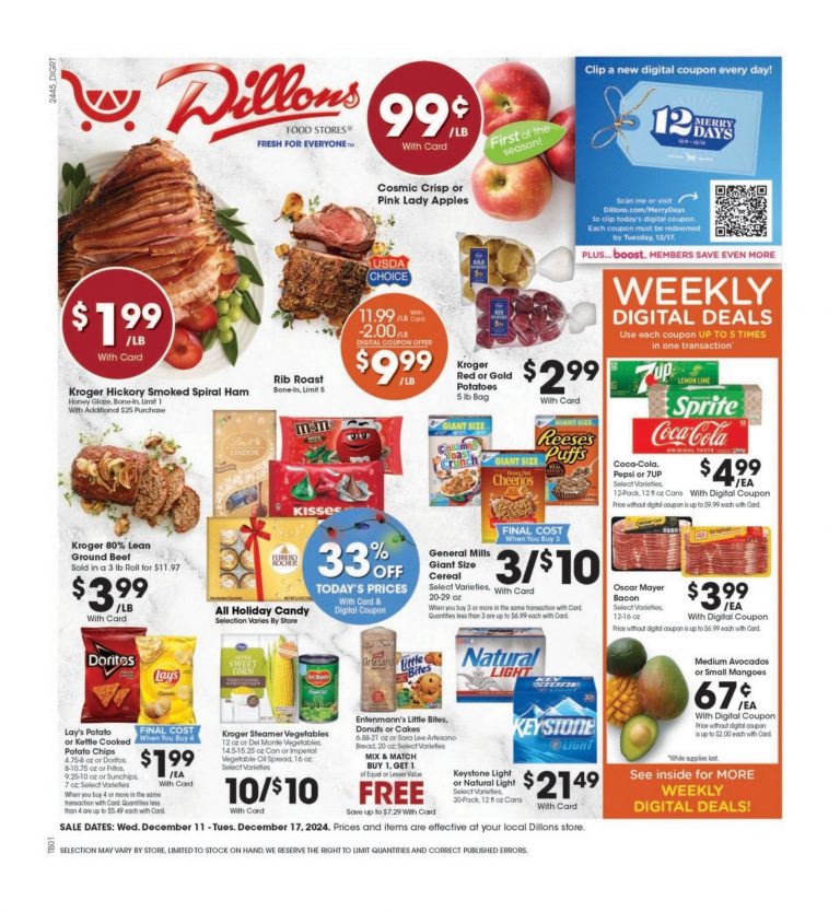 Dillons Weekly Ad Dec 11 – Dec 17, 2024