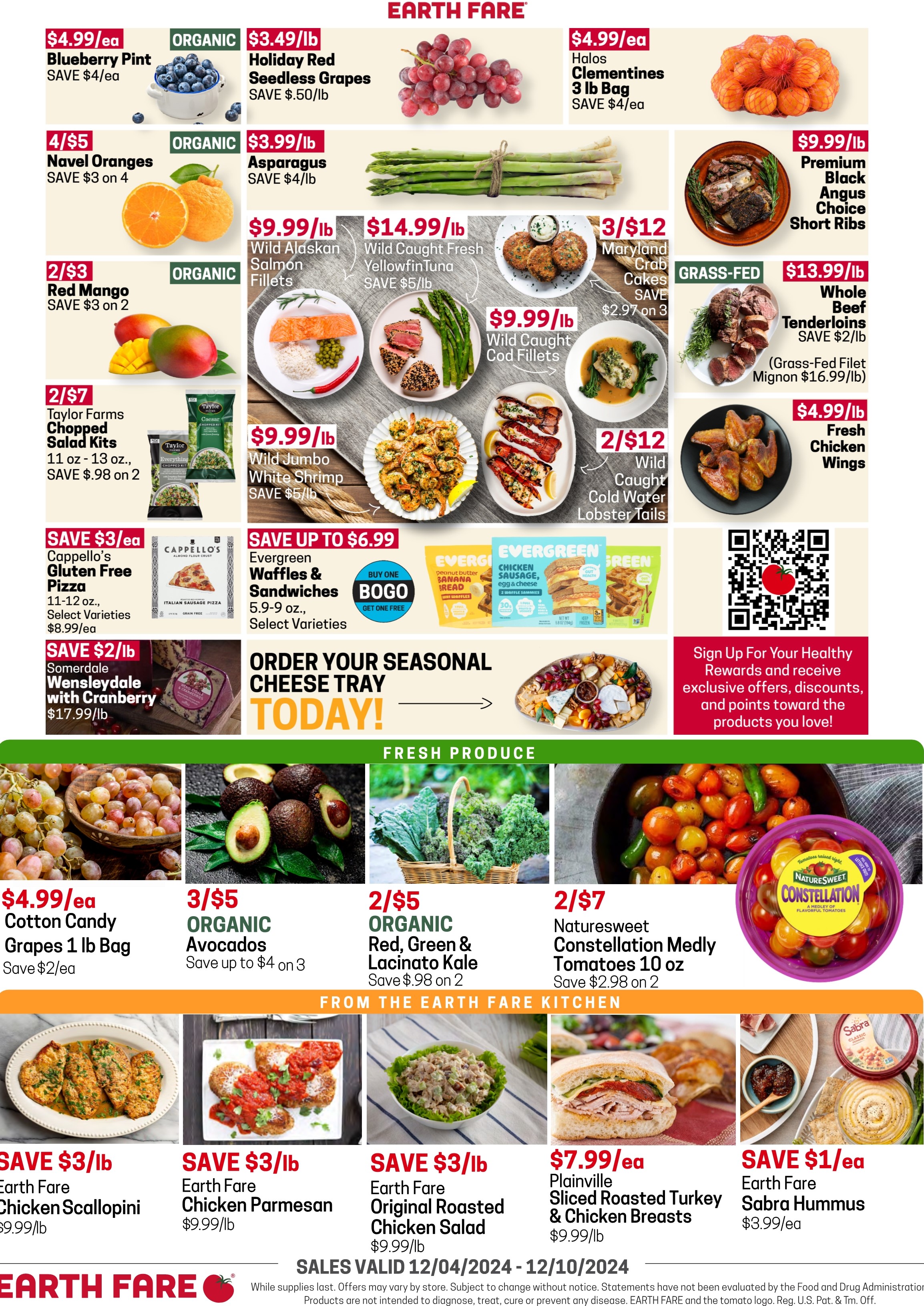 Earth Fare Weekly Ad Dec 04 – Dec 10, 2024