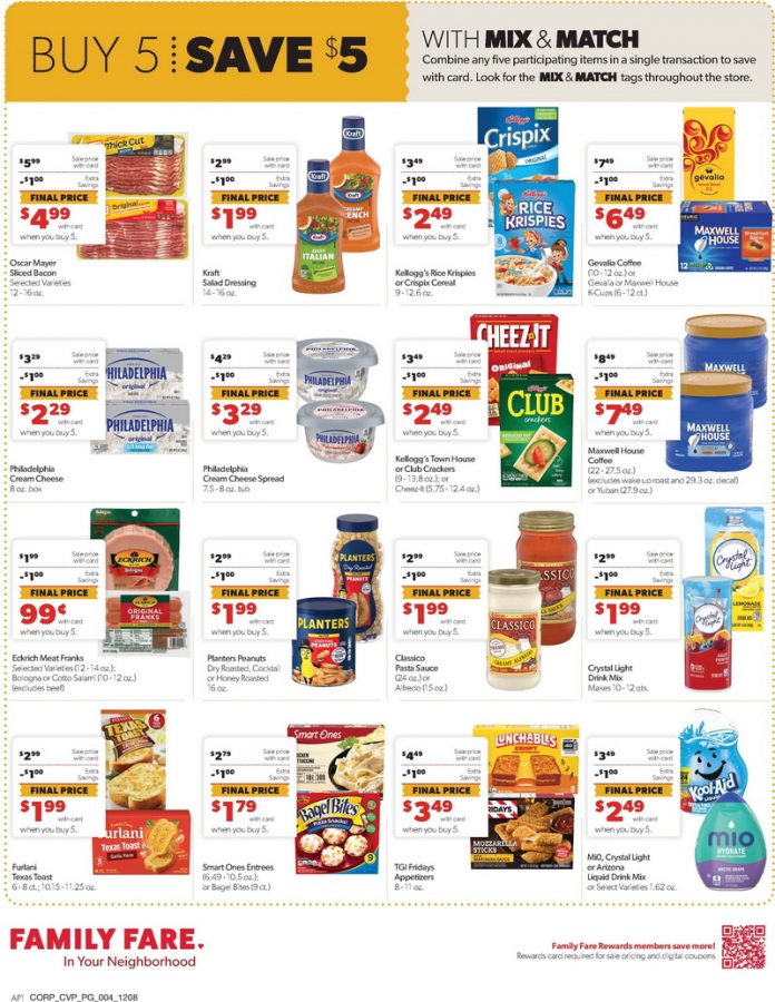 Family Fare Weekly Ad Dec 08 – Dec 14, 2024