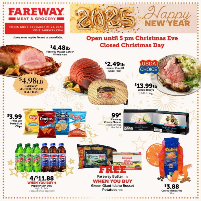 Fareway Weekly Ad Dec 23 – Dec 28, 2024
