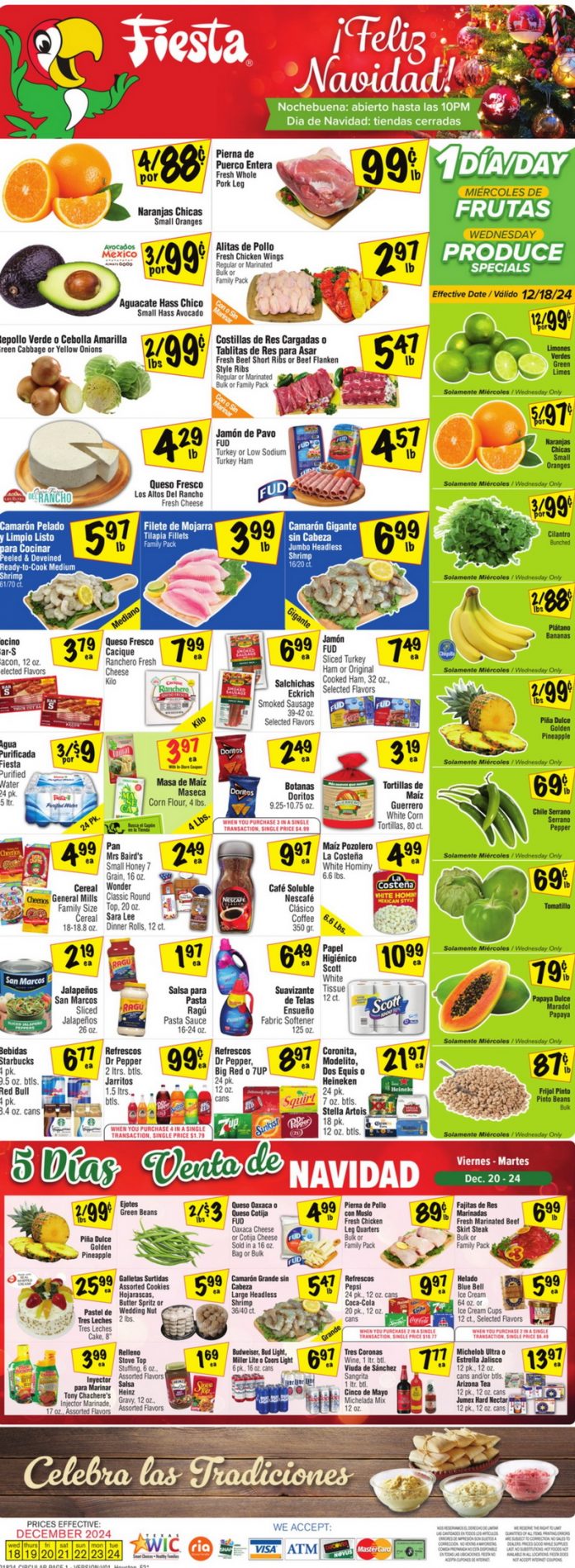 Fiesta Mart Weekly Ad Dec 18 – Dec 24, 2024