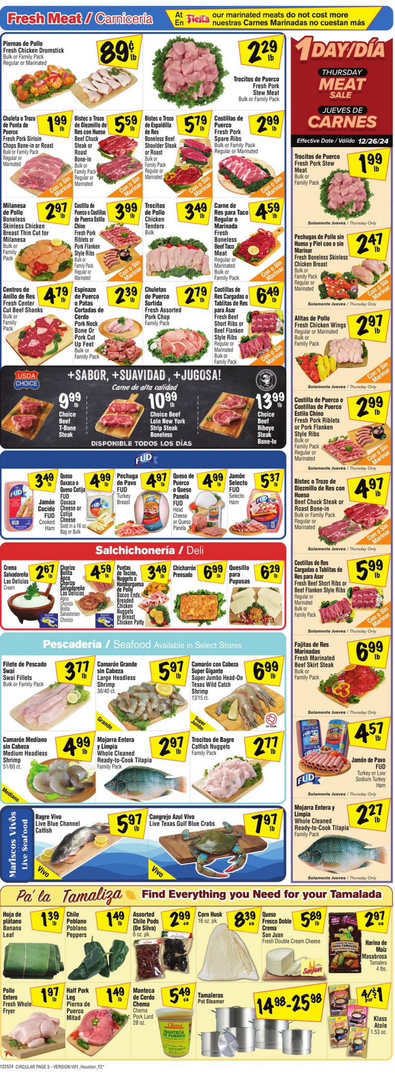 Fiesta Mart Weekly Ad Dec 25 – Dec 31, 2024