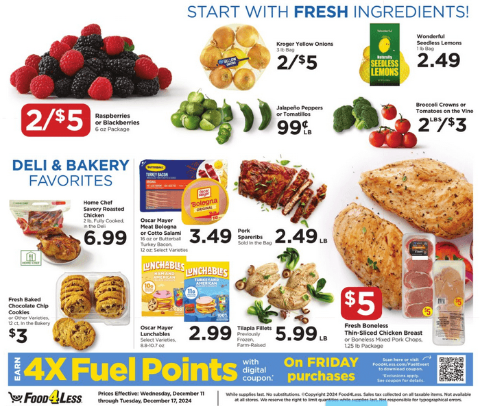 Food 4 Less Weekly Ad Dec 11 – Dec 17, 2024
