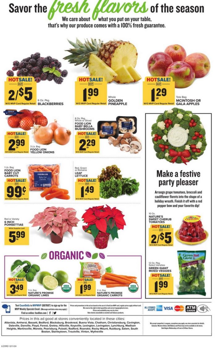Food Lion Weekly Ad Dec 11 – Dec 17, 2024