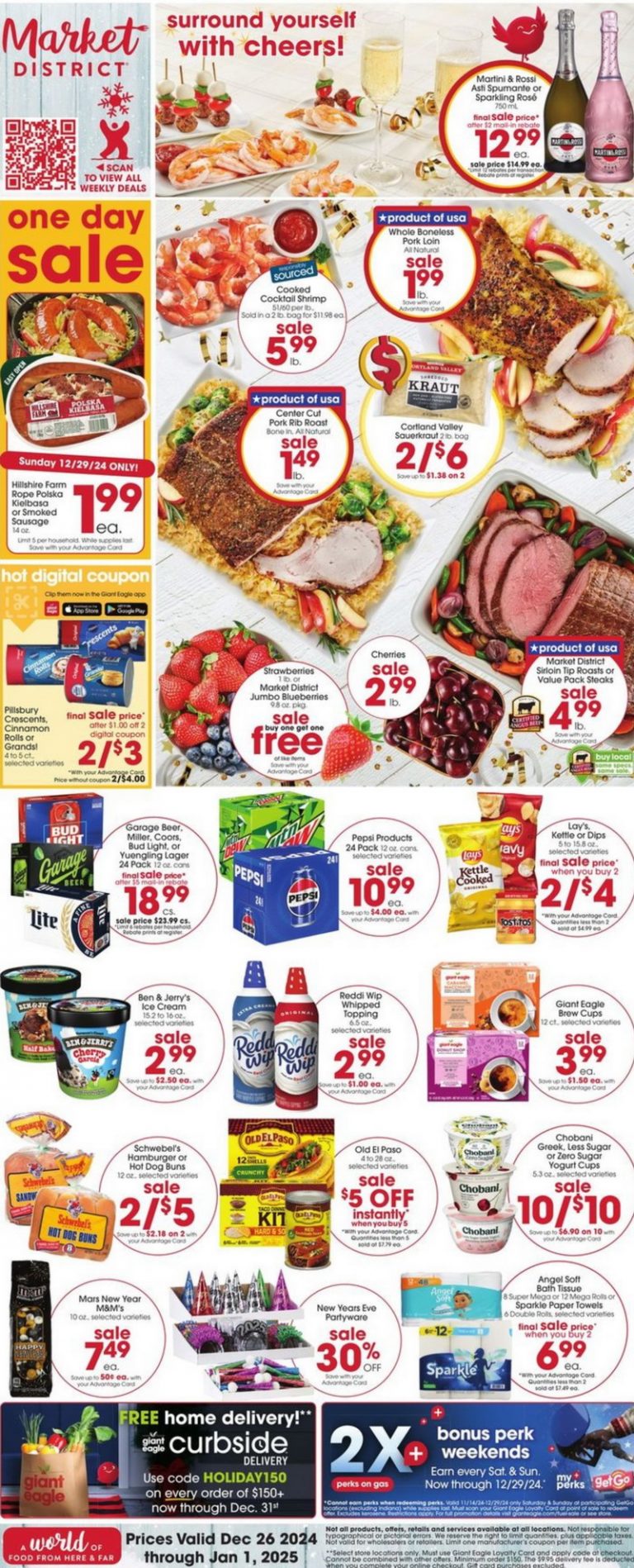 Giant Eagle Weekly Ad Dec 26 – Jan 01, 2025