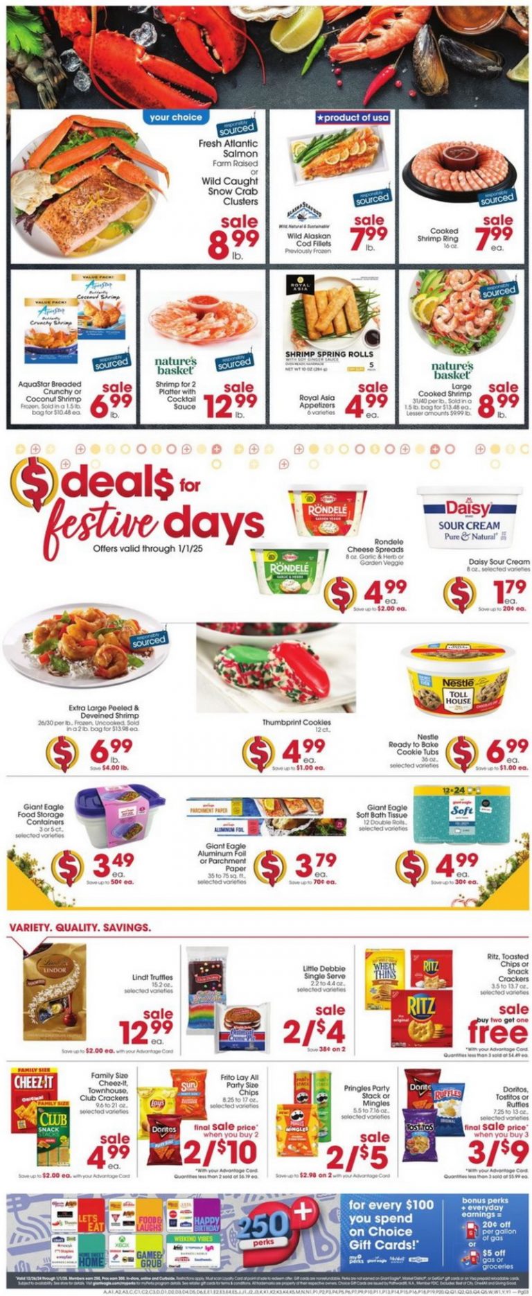 Giant Eagle Weekly Ad Dec 26 – Jan 01, 2025