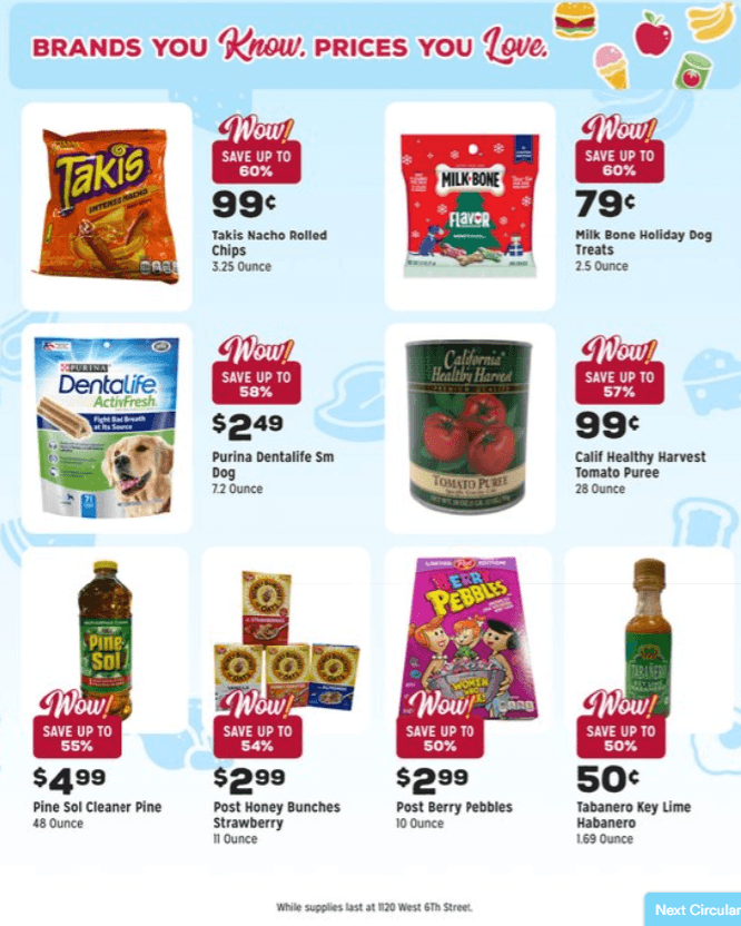 Grocery Outlet Weekly Ad Dec 25 – Dec 31, 2024