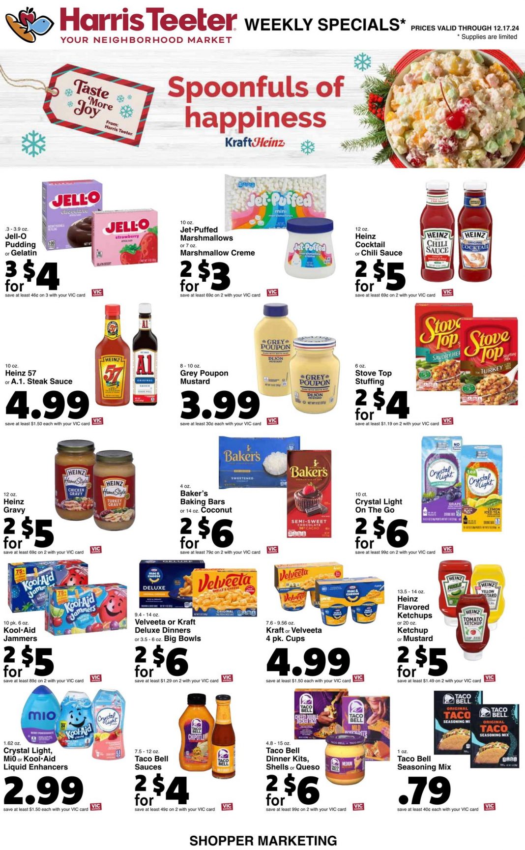 Harris Teeter Weekly Ad Dec 11 – Dec 17, 2024
