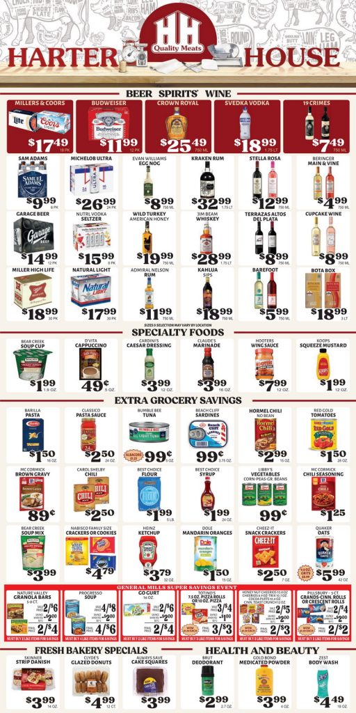 Harter House Weekly Ad Dec 04 – Dec 10, 2024