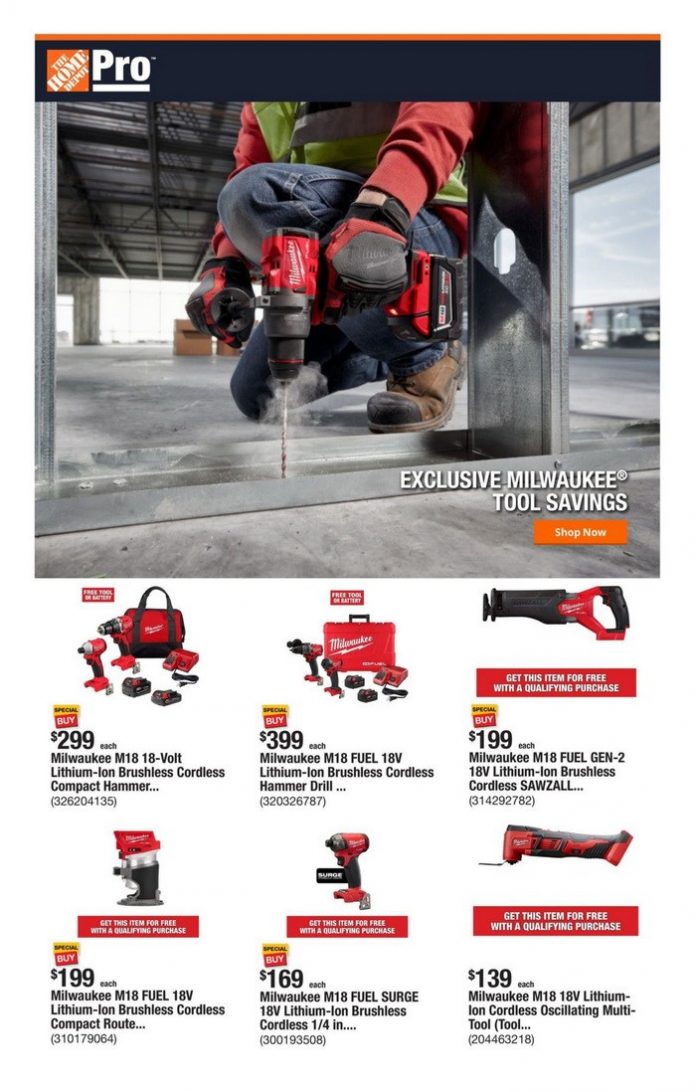 Home Depot Pro Weekly Ad Dec 23 – Dec 30, 2024