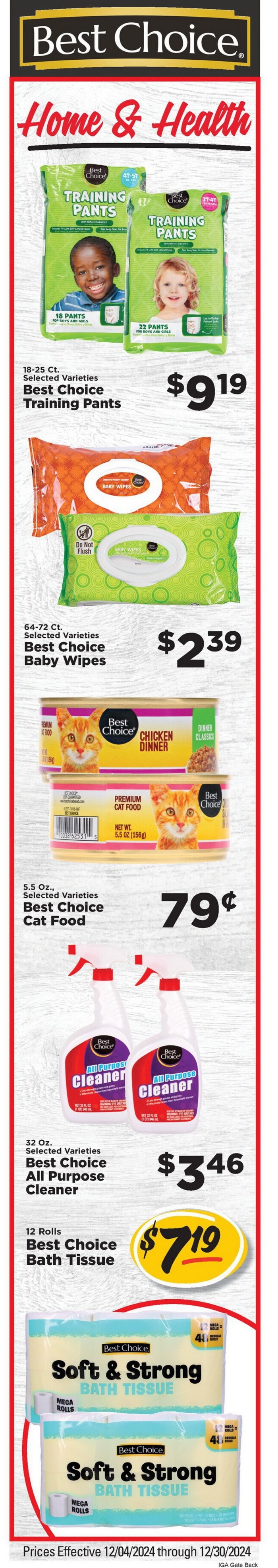 IGA Weekly Ad Dec 26 – Dec 31, 2024 (New Year Promotion Included)