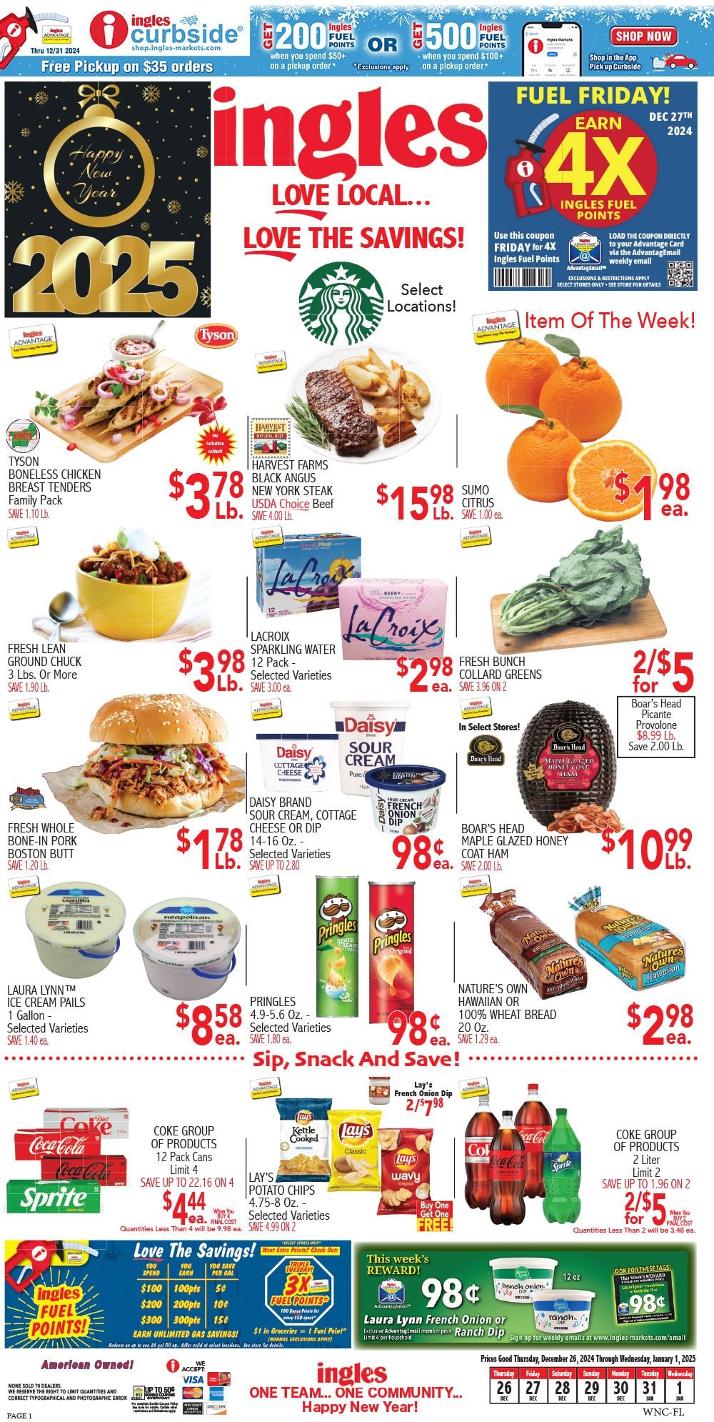Ingles Weekly Ad Dec 26, 2024 – Jan 01, 2025