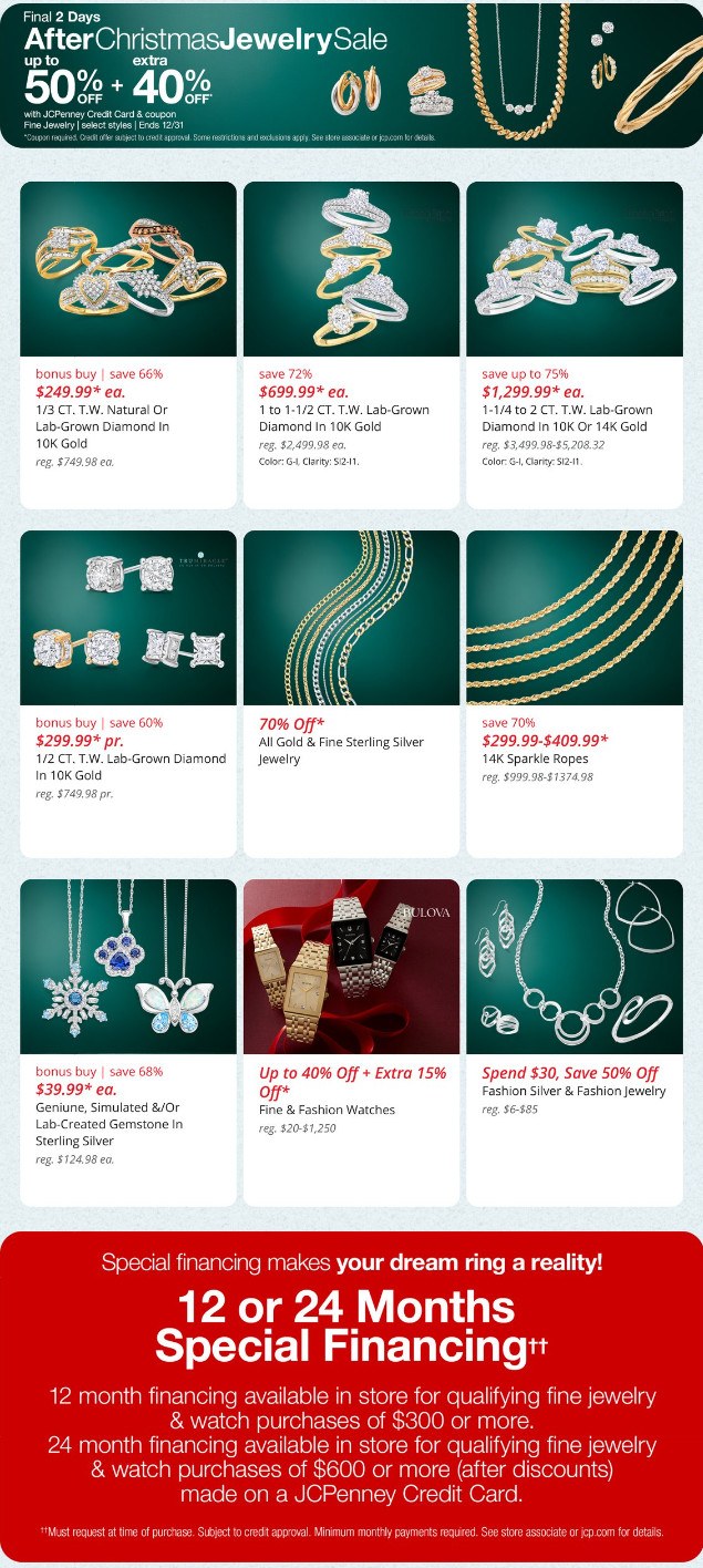 JCPenney Store Ad Dec 30, 2024 – Jan 02, 2025 (New Year Promotion Included)