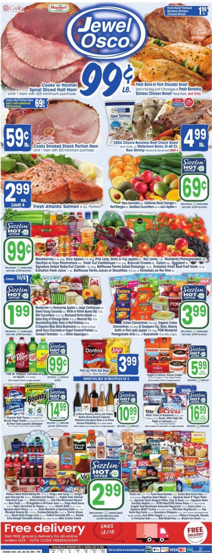 Jewel Osco Weekly Ad Dec 04 – Dec 10, 2024
