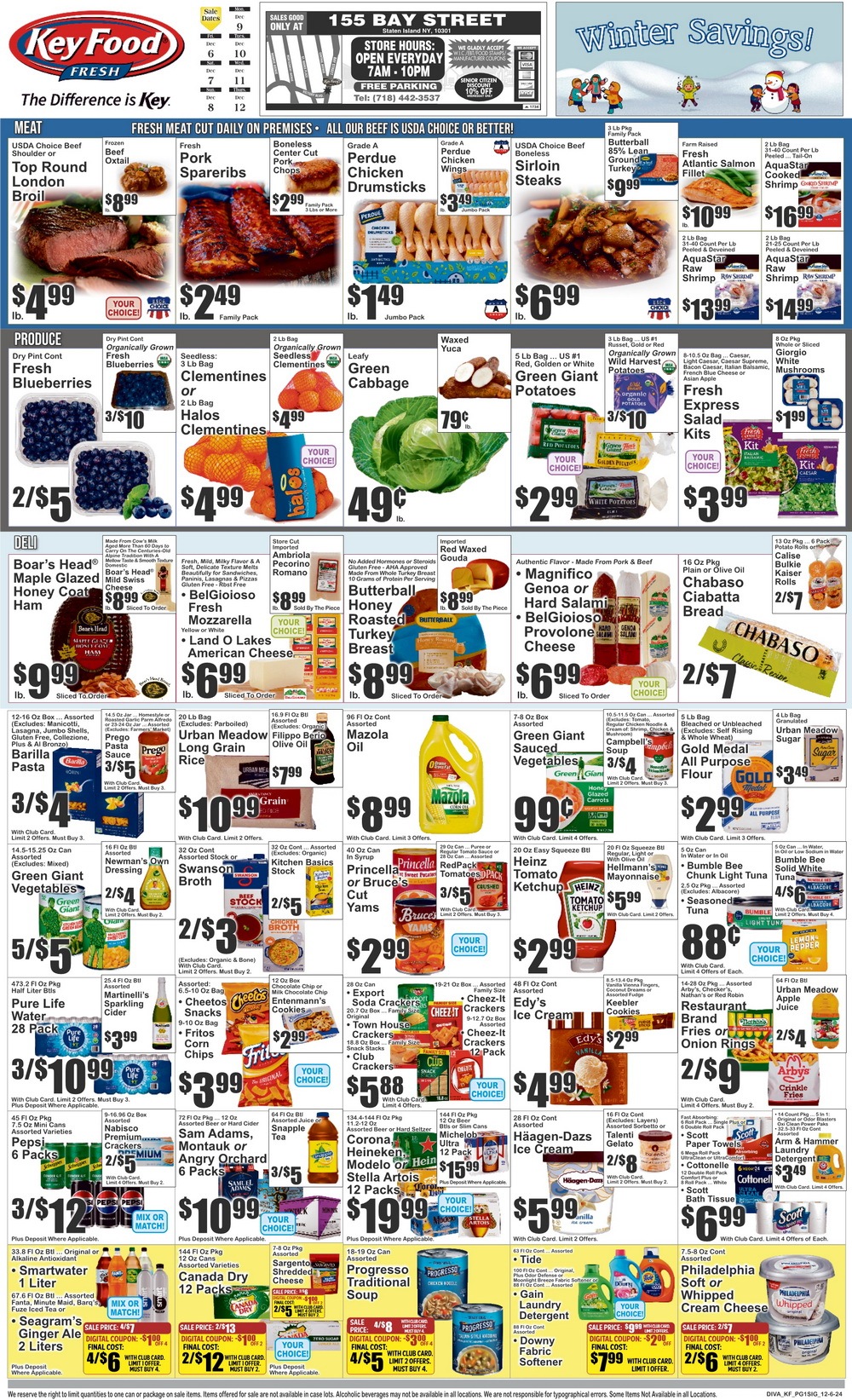 Key Food Weekly Ad Dec 06 – Dec 12, 2024