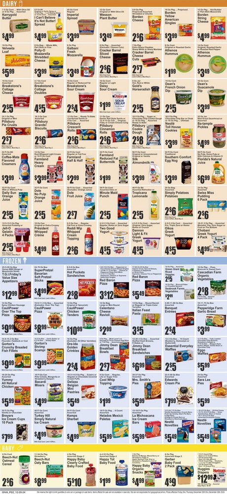 Key Food Weekly Ad Dec 20 – Dec 26, 2024