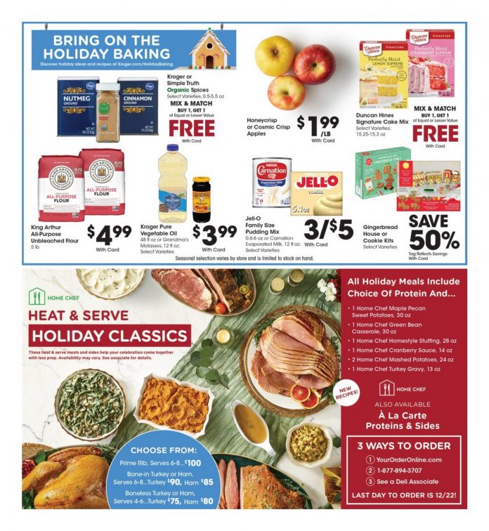 Kroger Weekly Ad Dec 18 – Dec 24, 2024 (Christmas Promotion Included)