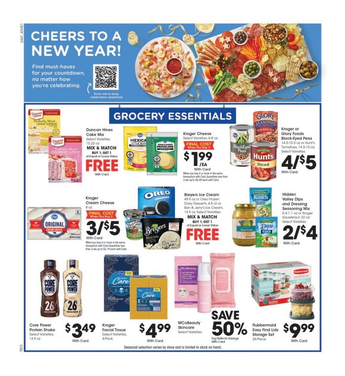 Kroger Weekly Ad Dec 26, 2024 – Jan 01, 2025
