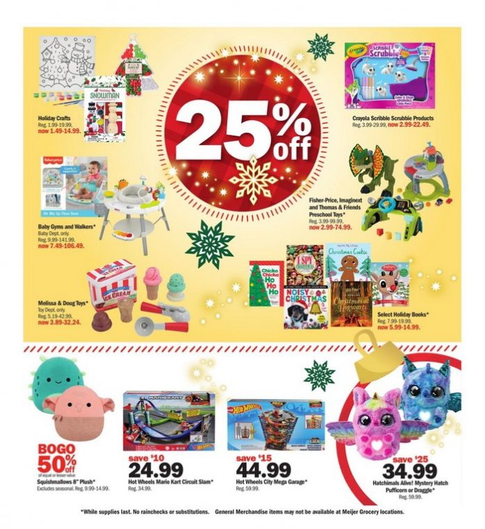 Meijer Holiday Ad Dec 15 – Dec 24, 2024
