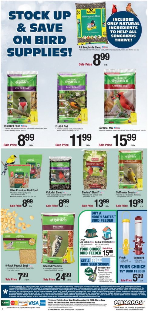 Menards Home Essentials Ad Dec 12 – Dec 24, 2024 (Christmas Promotion ...