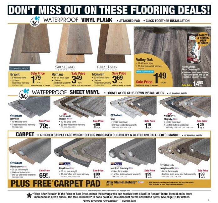 Menards New Year Sale Dec 19 – Dec 31, 2024