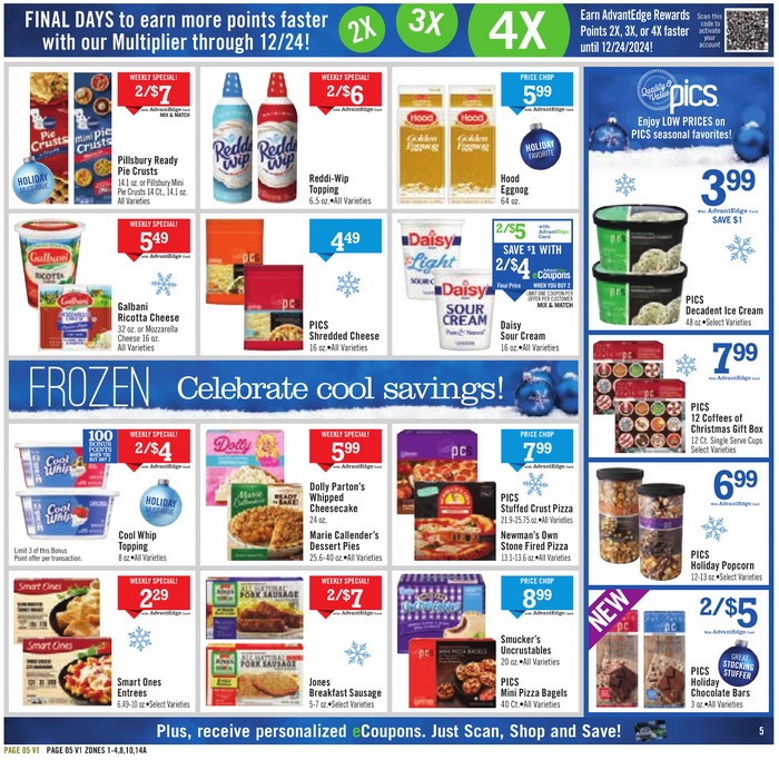 Price Chopper Weekly Ad Dec 22 – Dec 28, 2024 (Christmas Promotion ...