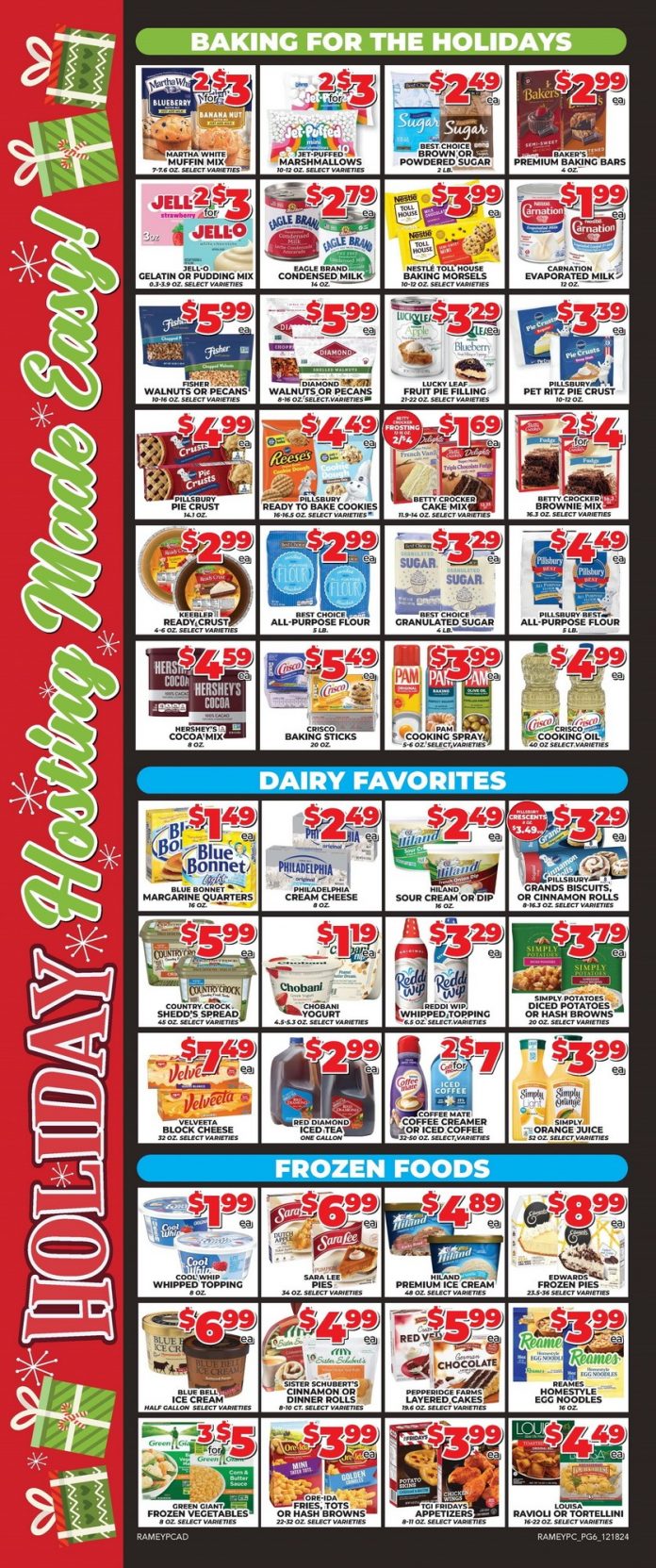 Price Cutter Weekly Ad Dec 18 – Dec 24, 2024 (Christmas Promotion Included)