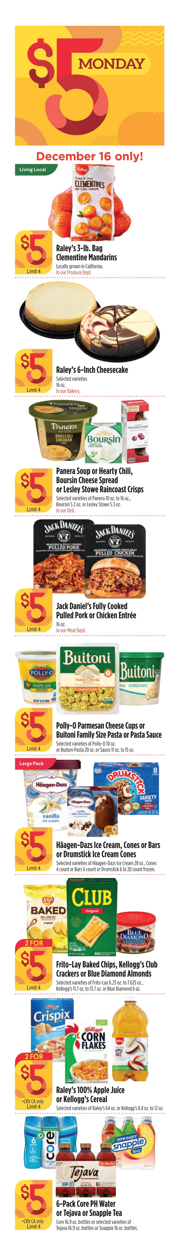Raley's Supermarkets Weekly Ad Dec 11 – Dec 17, 2024