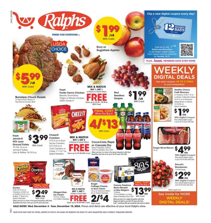 Ralphs Weekly Ad Dec 04 – Dec 10, 2024