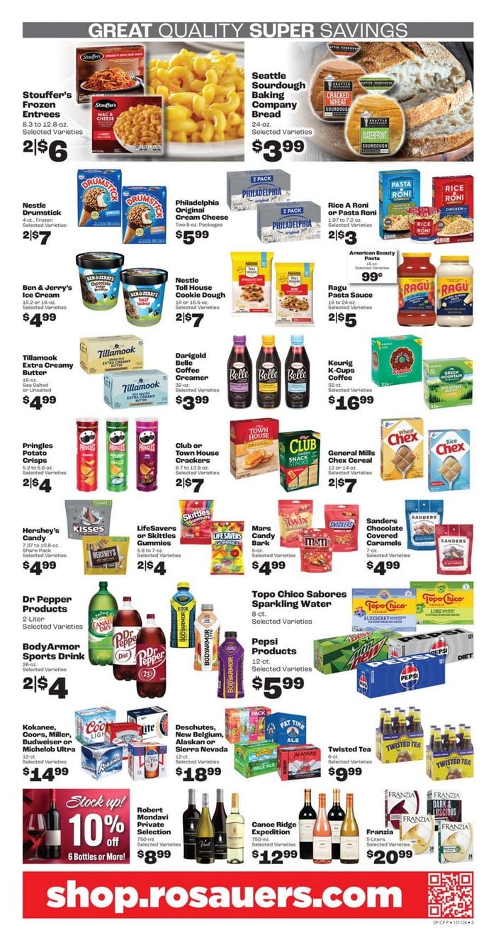 Rosauers Weekly Ad Dec 11 – Dec 17, 2024 (Christmas Promotion Included)
