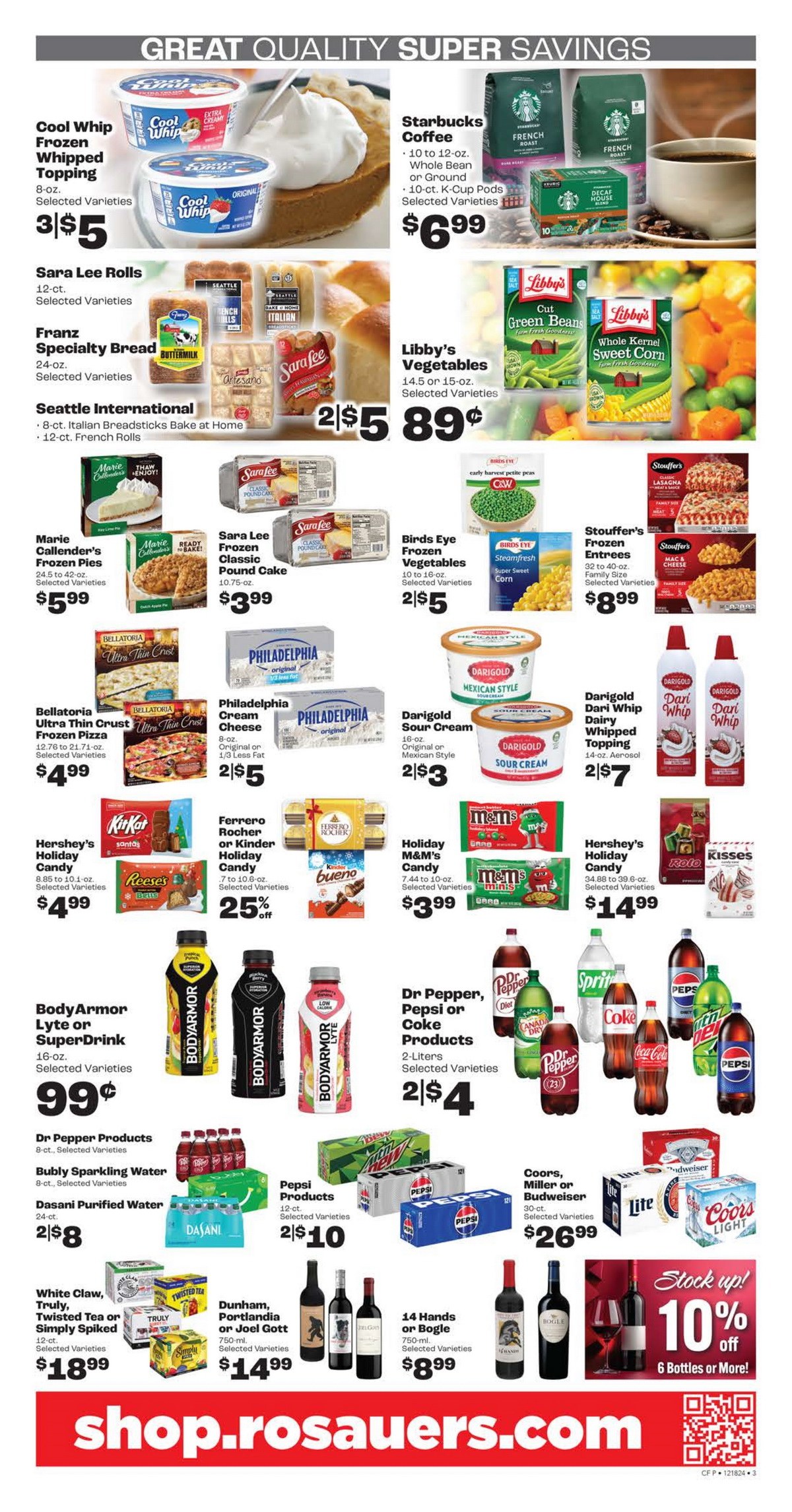 Rosauers Weekly Ad Dec 18 – Dec 24, 2024 (Christmas Promotion Included)