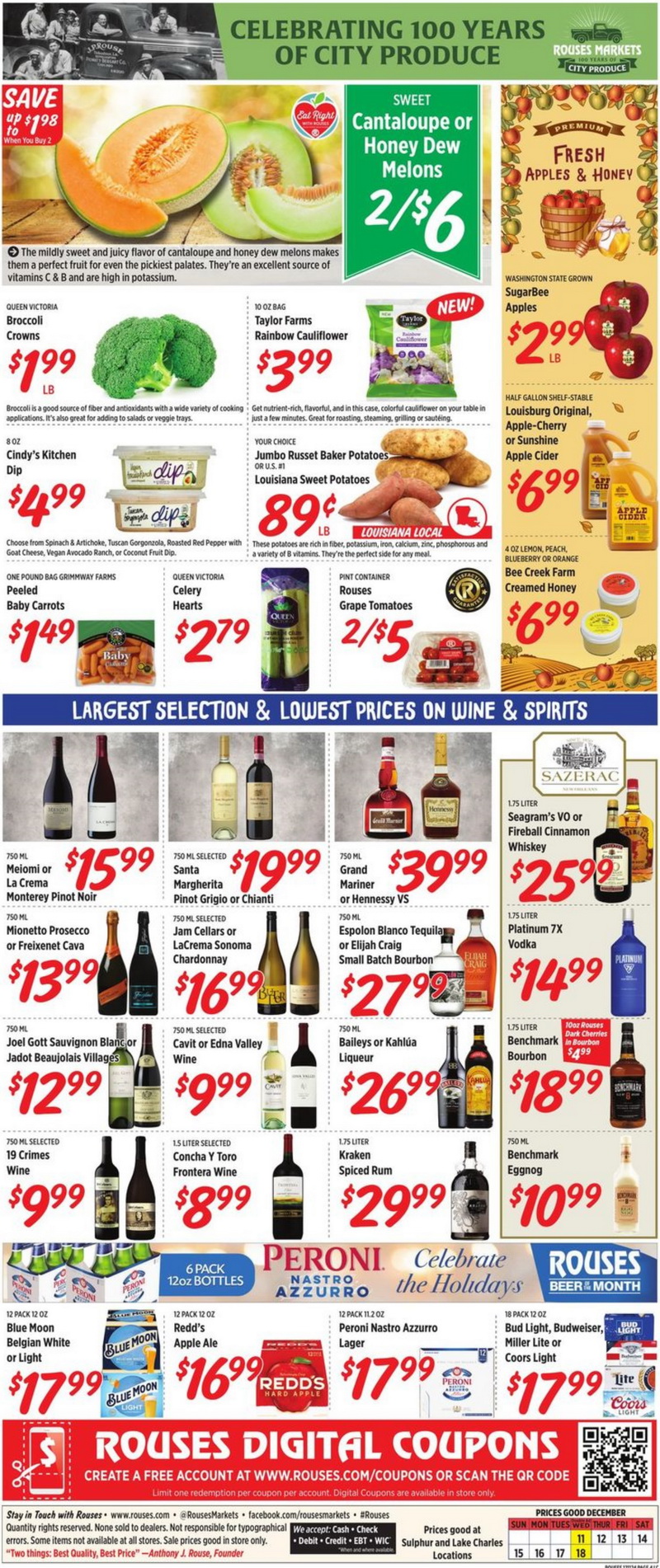 Rouses Weekly Ad Dec 11 – Dec 18, 2024