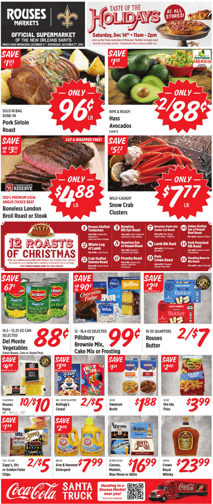 Rouses Weekly Ad Dec 04 – Dec 11, 2024