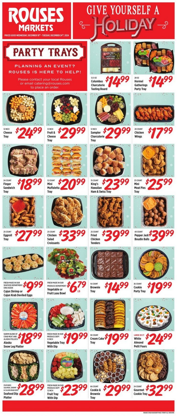 Rouses Weekly Ad Dec 18 – Dec 24, 2024 (Christmas Promotion Included)