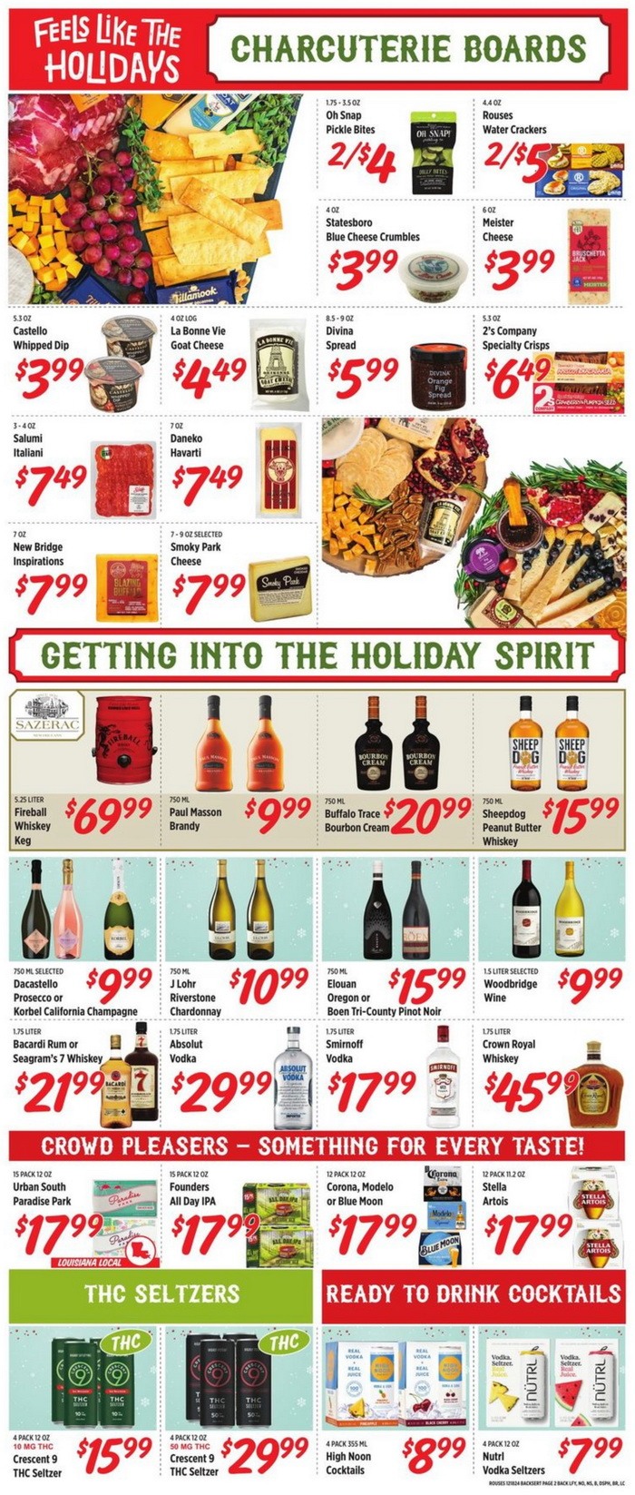 Rouses Weekly Ad Dec 18 – Dec 24, 2024 (Christmas Promotion Included)