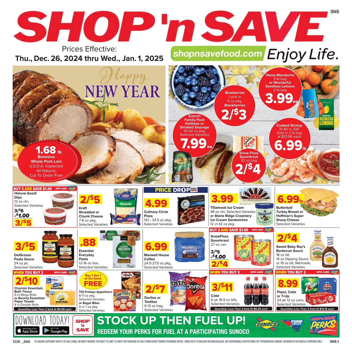SHOP 'n SAVE Weekly Ad Dec 26, 2024 – Jan 01, 2025 (New Year Promotion ...