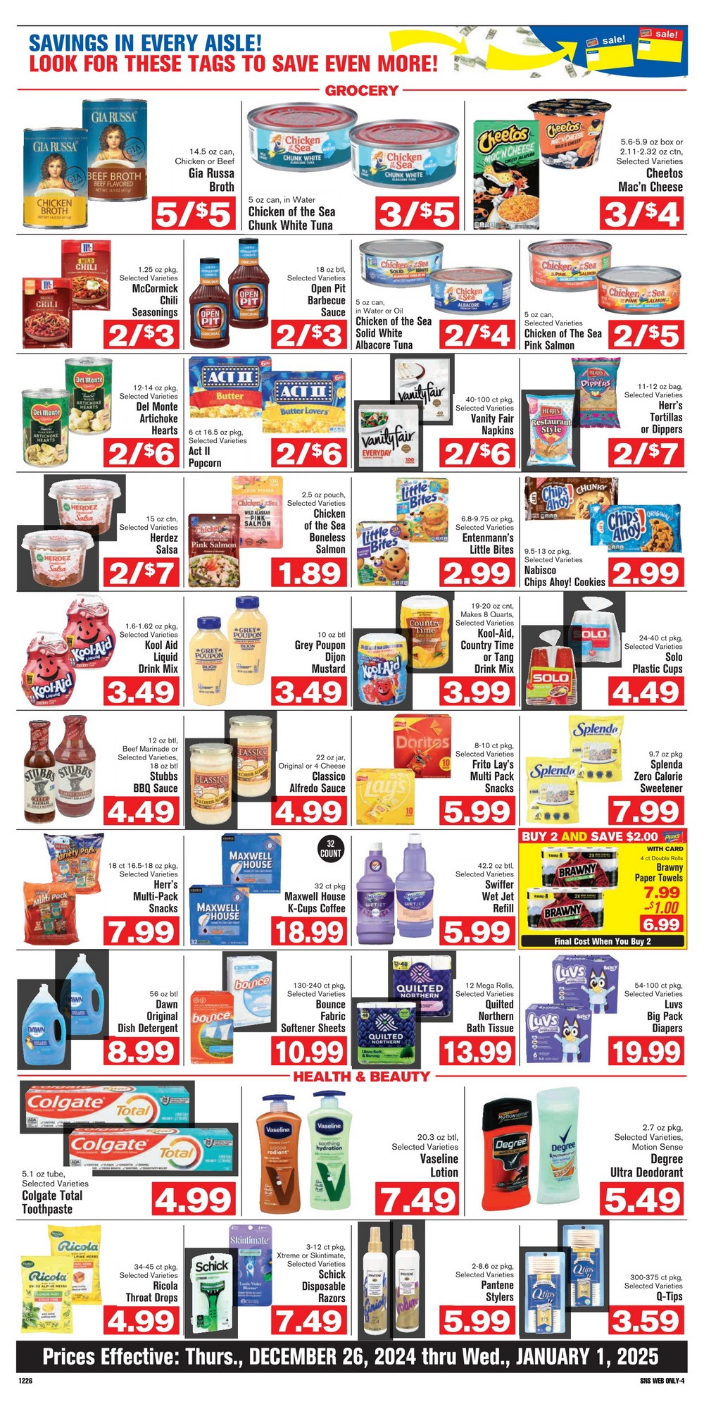 SHOP 'n SAVE Weekly Ad Dec 26, 2024 – Jan 01, 2025 (New Year Promotion ...