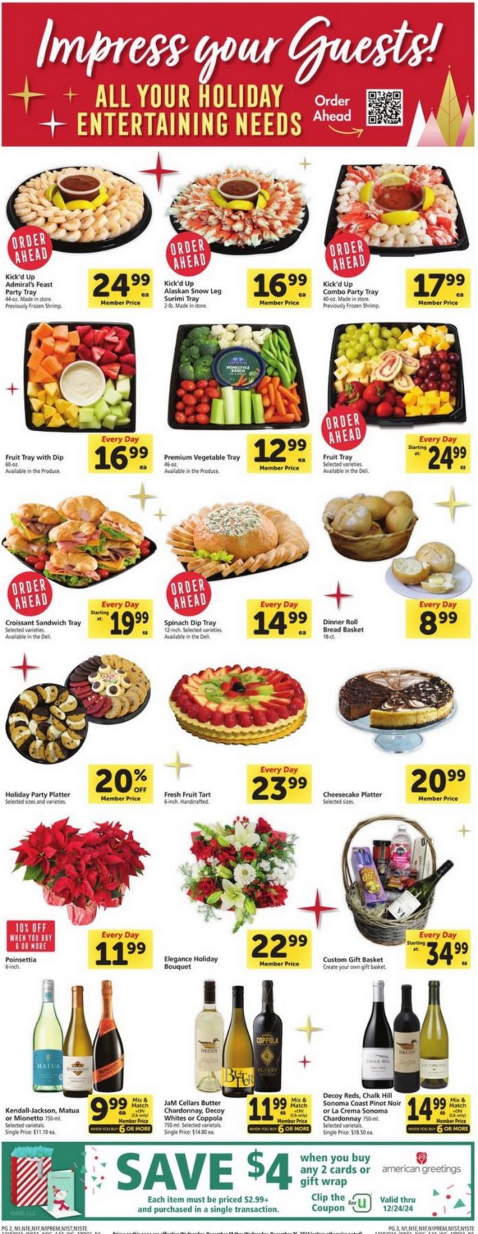 Safeway Weekly Ad Dec 18 – Dec 24, 2024 (Christmas Day Promotion Included)
