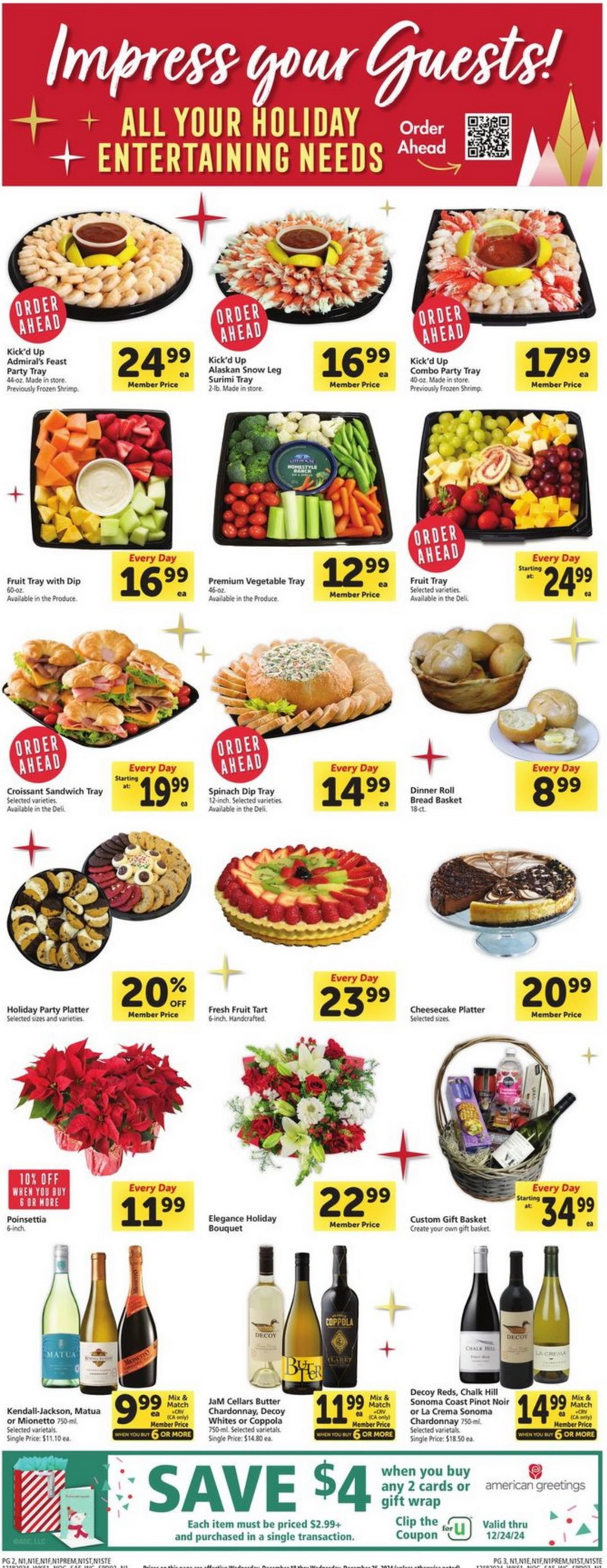 Safeway Weekly Ad Dec 18 – Dec 24, 2024 (Christmas Day Promotion Included)
