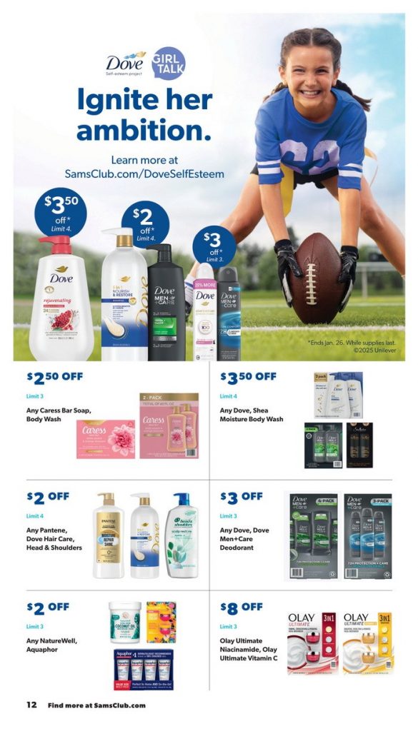 Sam's Club Instant Savings Ad Jan 03 – Jan 26, 2025