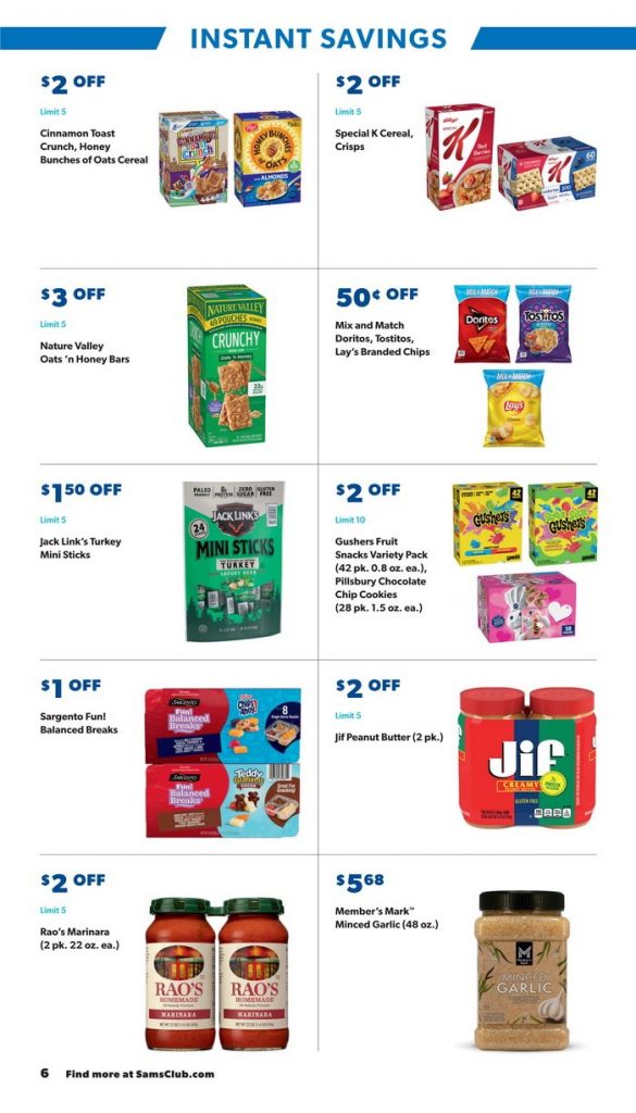 Sam's Club Instant Savings Ad Jan 03 – Jan 26, 2025