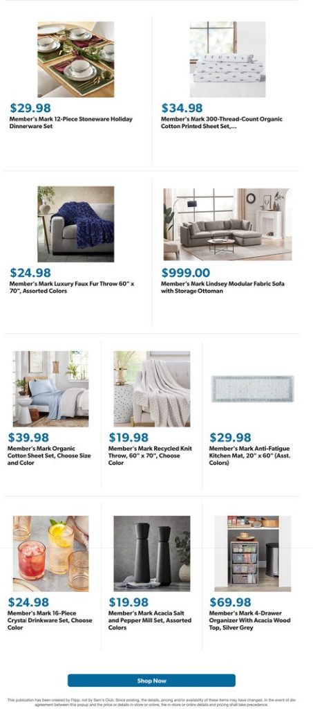 Sam's Club Weekly Ad Dec 12 – Dec 18, 2024 (Christmas Promotion Included)