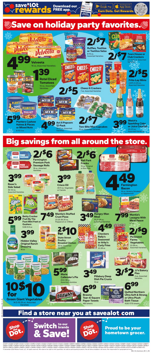 Save A Lot Weekly Ad Dec 11 – Dec 17, 2024