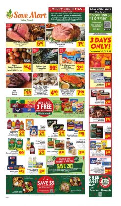 Save Mart Supermarkets Weekly Ad Dec 18 – Dec 25, 2024 (Christmas ...