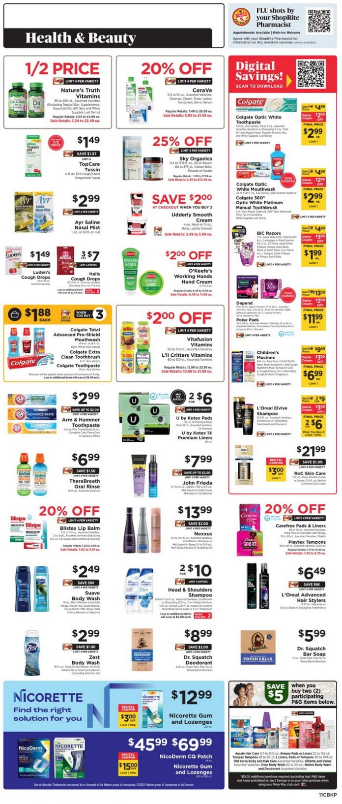 ShopRite Weekly Ad Dec 13 – Dec 19, 2024 (Christmas Promotion Included)
