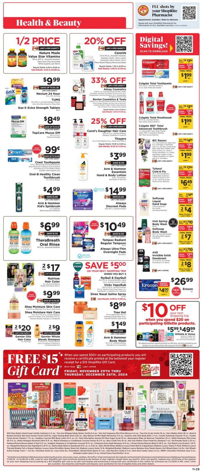 ShopRite Weekly Ad Dec 20 – Dec 26, 2024 (Christmas Promotion Included)