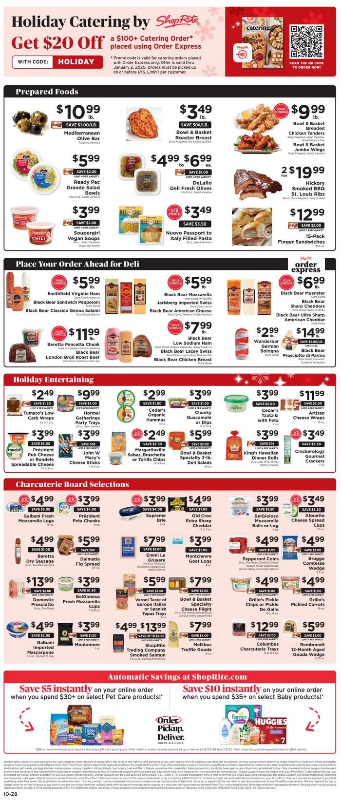 ShopRite Weekly Ad Dec 27, 2024 – Jan 02, 2025 (New Year Promotion ...