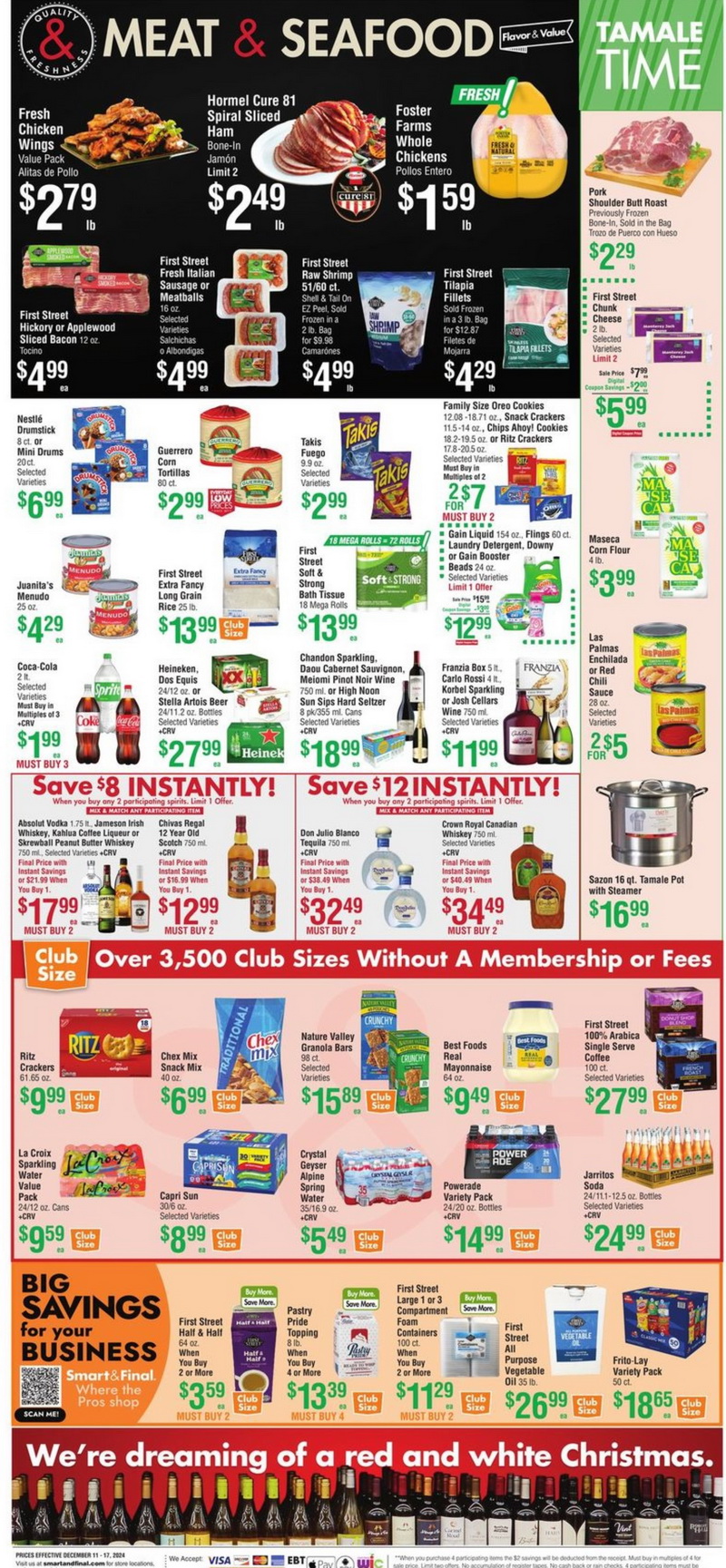 Smart & Final Weekly Ad Dec 11 – Dec 17, 2024